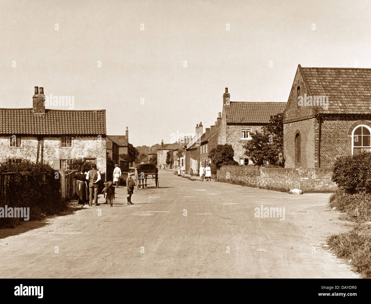Mattersey early 1900s Stock Photo - Alamy