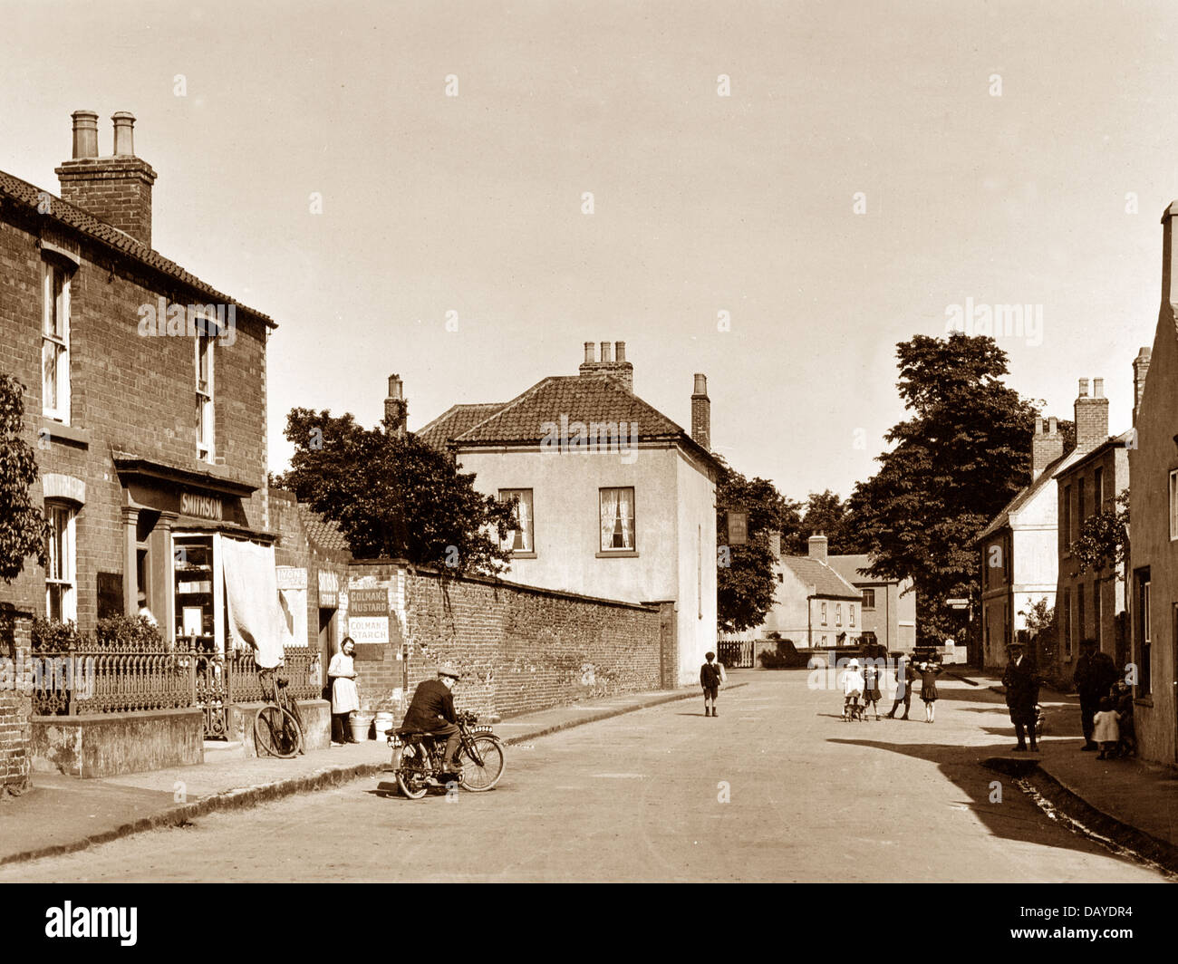 Mattersey early 1900s Stock Photo - Alamy