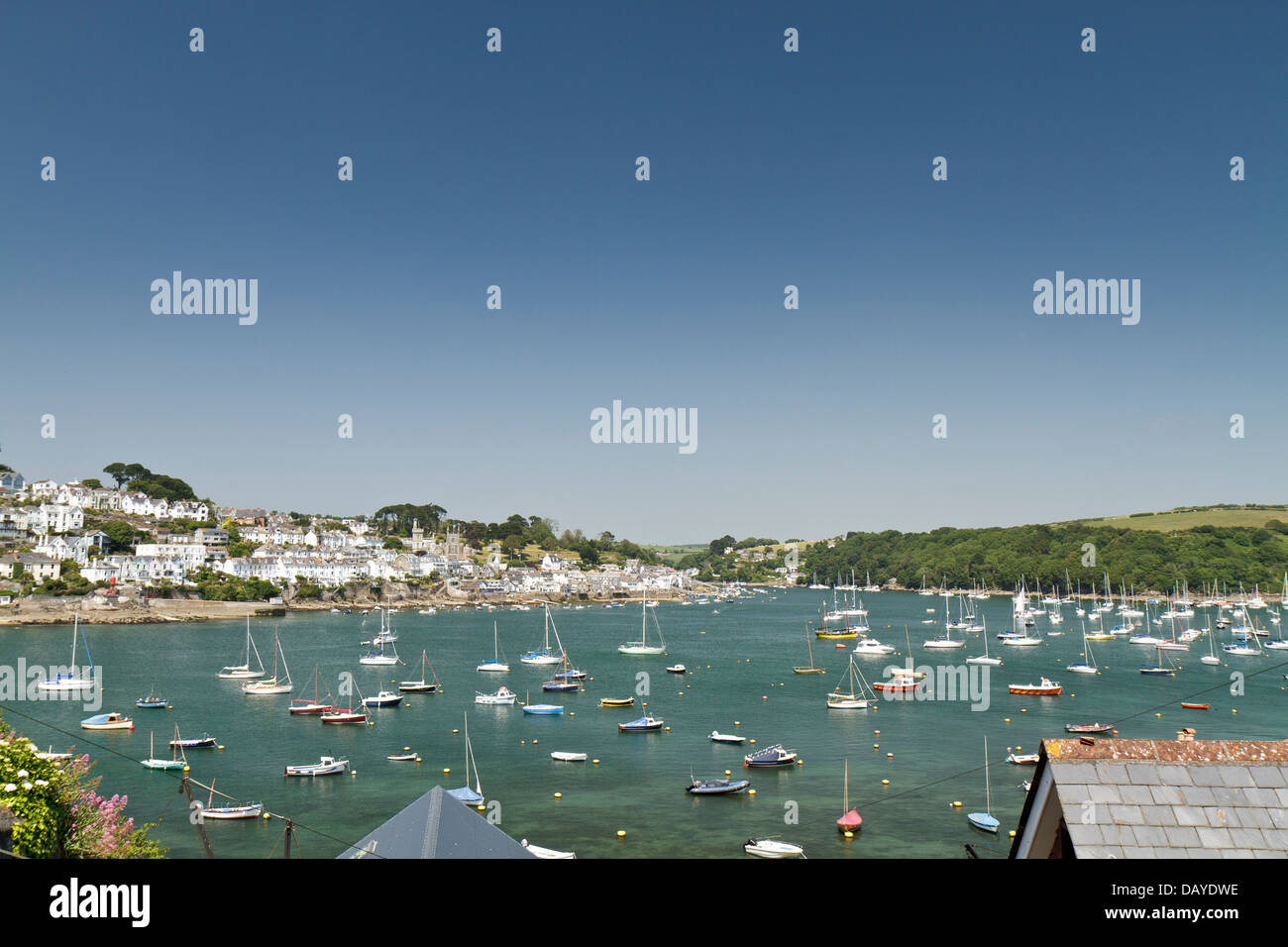 Fowey across river from polruan hi-res stock photography and images - Alamy