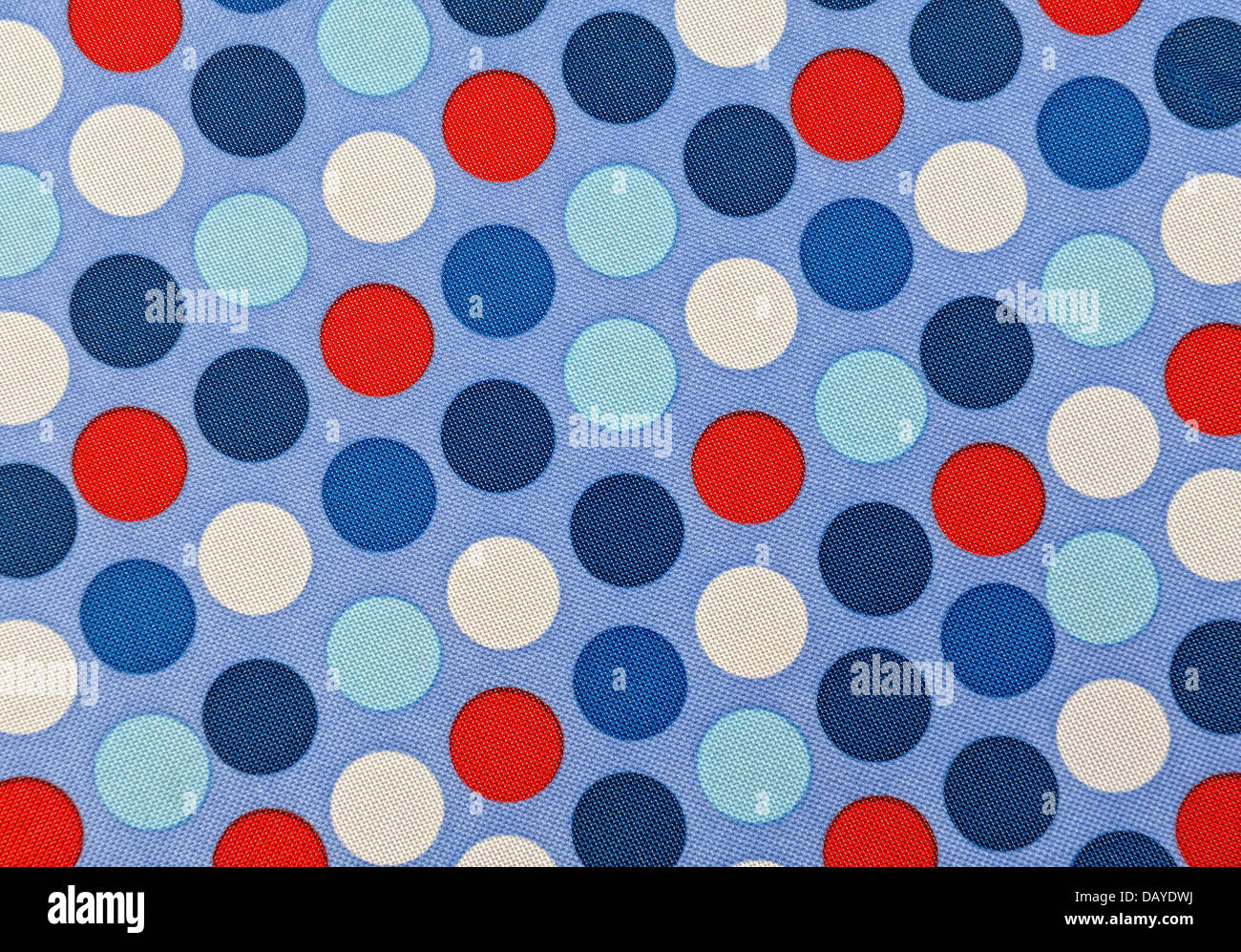 Dotty fabric background Stock Photo - Alamy