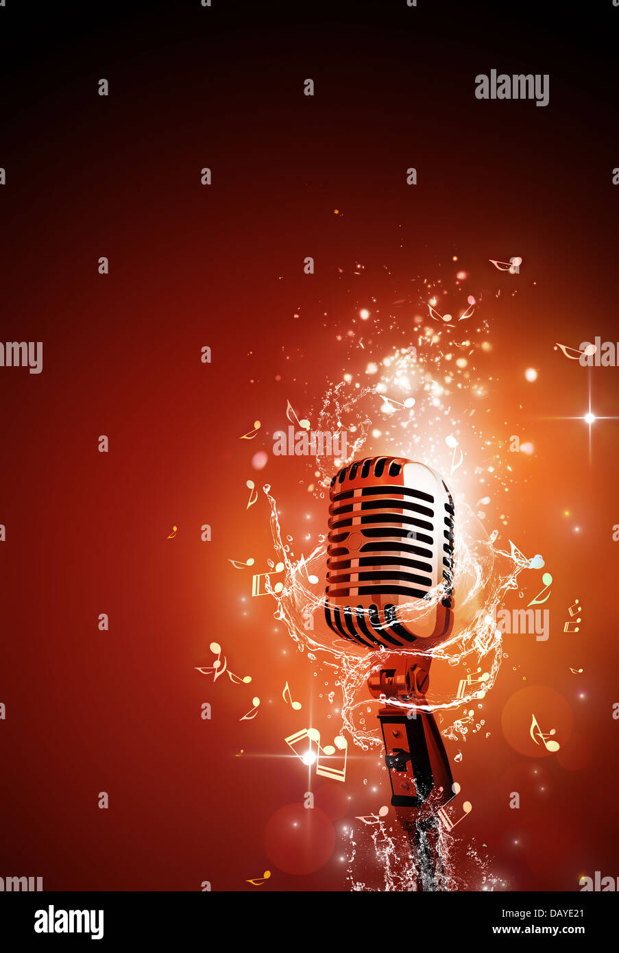 party music background for flyers and night club posters Stock Photo ...