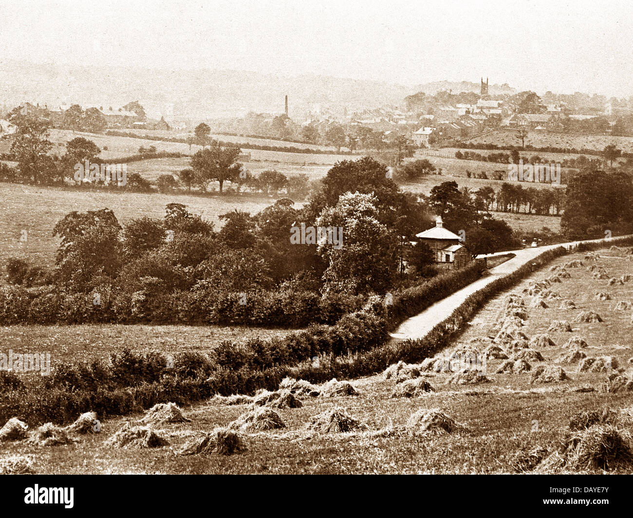Greasbrough early 1900s Stock Photo - Alamy