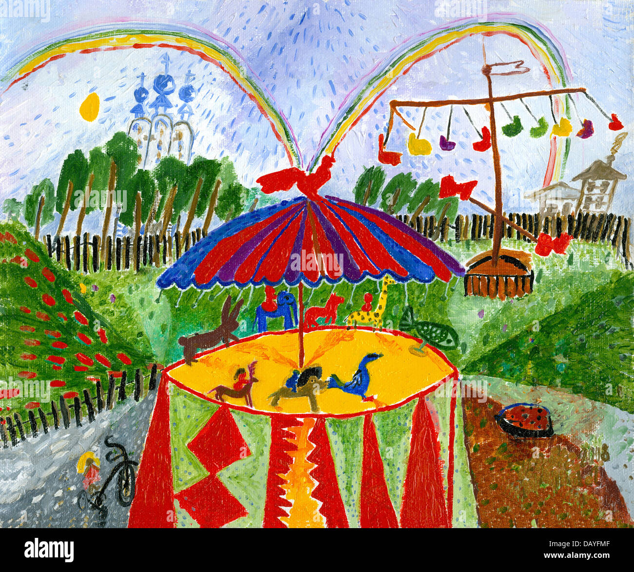 Naive style hi-res stock photography and images - Alamy