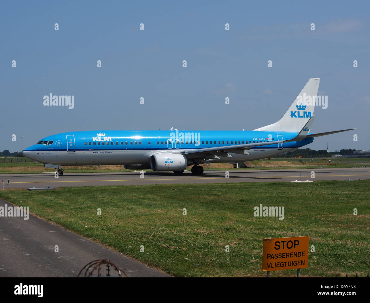 The PH-BCA KLM Royal Dutch Airlines Boeing 737-8K2(WL) is a modern ...