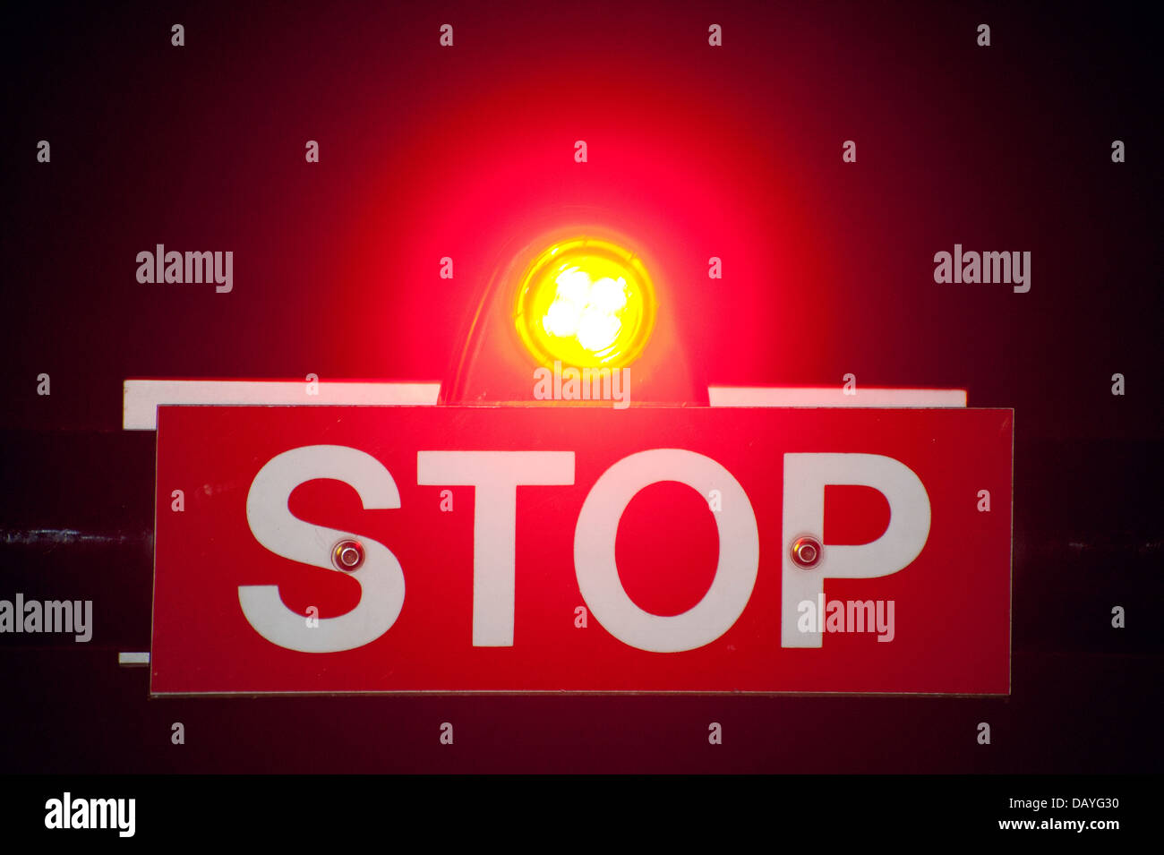 Emergency stop light hi-res stock photography and images - Alamy