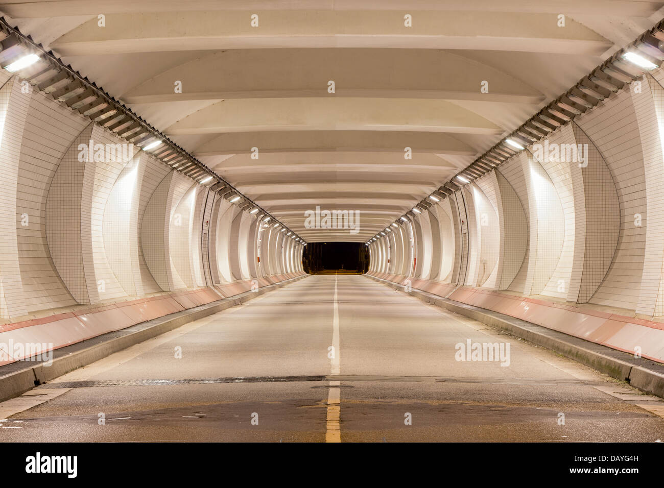 View through a tunnel Stock Photo - Alamy