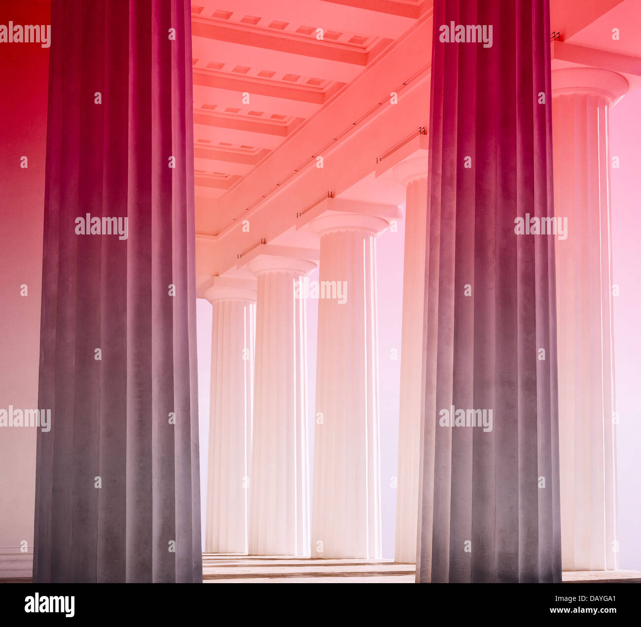 Ionic pillars hi-res stock photography and images - Alamy