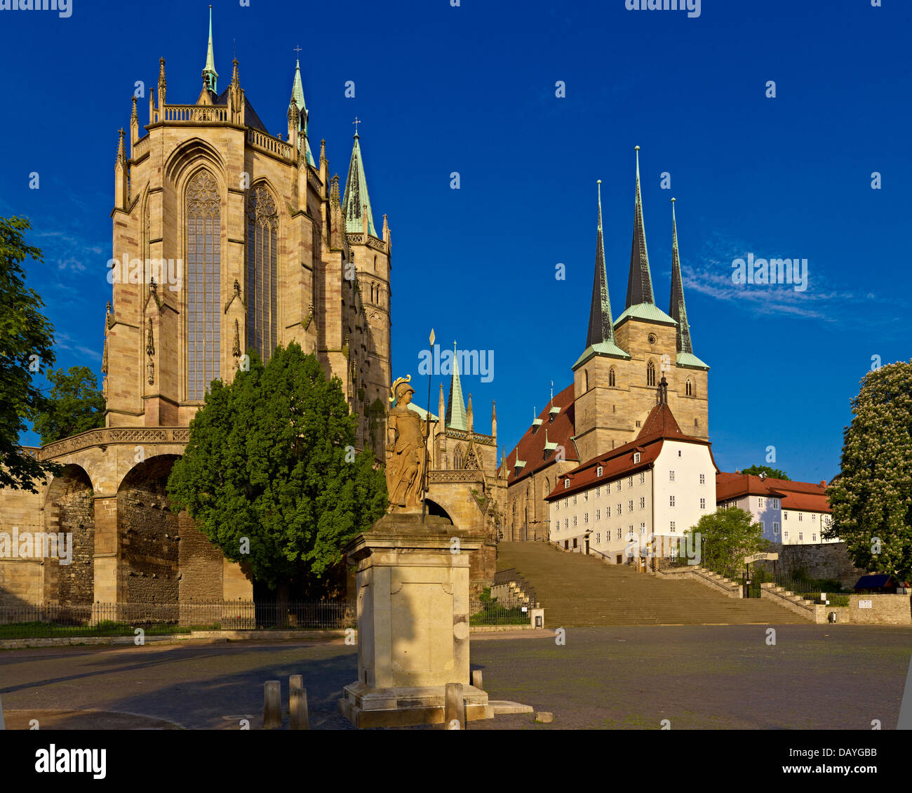 Erfurt Domplatz Cathedral Square High Resolution Stock Photography and ...
