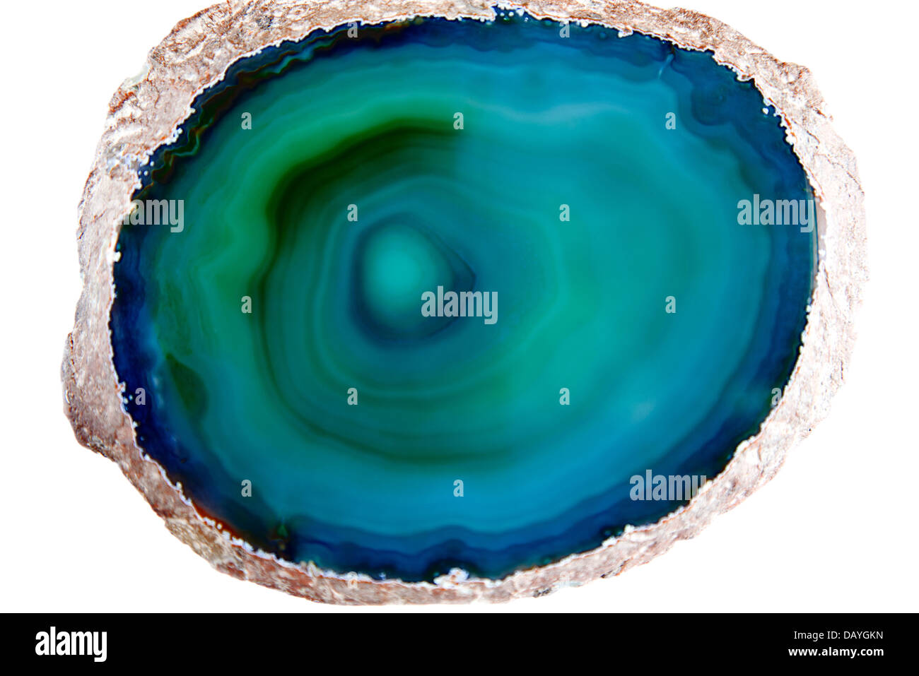 Agate blue and green Stock Photo - Alamy