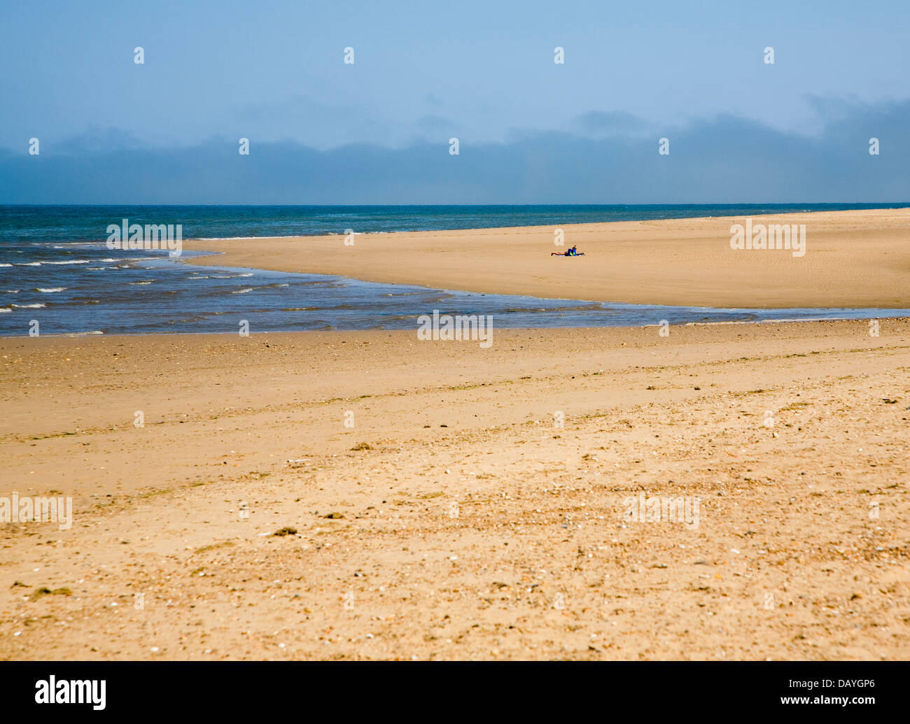 Empty sandy coast sea hi-res stock photography and images - Alamy