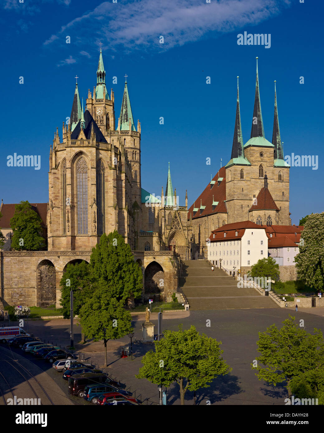 Erfurt Domplatz Cathedral Square High Resolution Stock Photography and ...