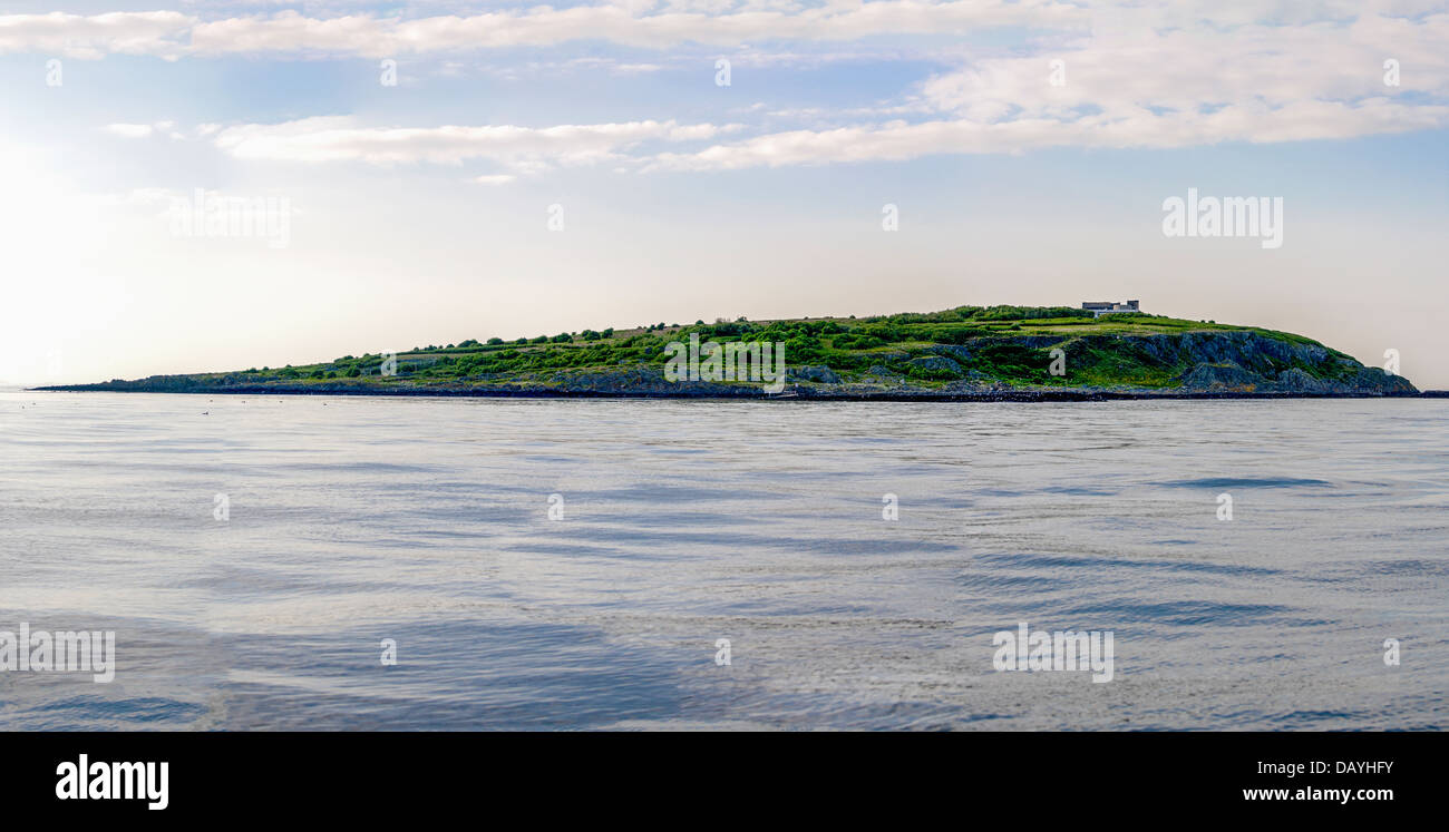 Lighthouse Island Nature Reserve, part of the Copeland Islands off ...