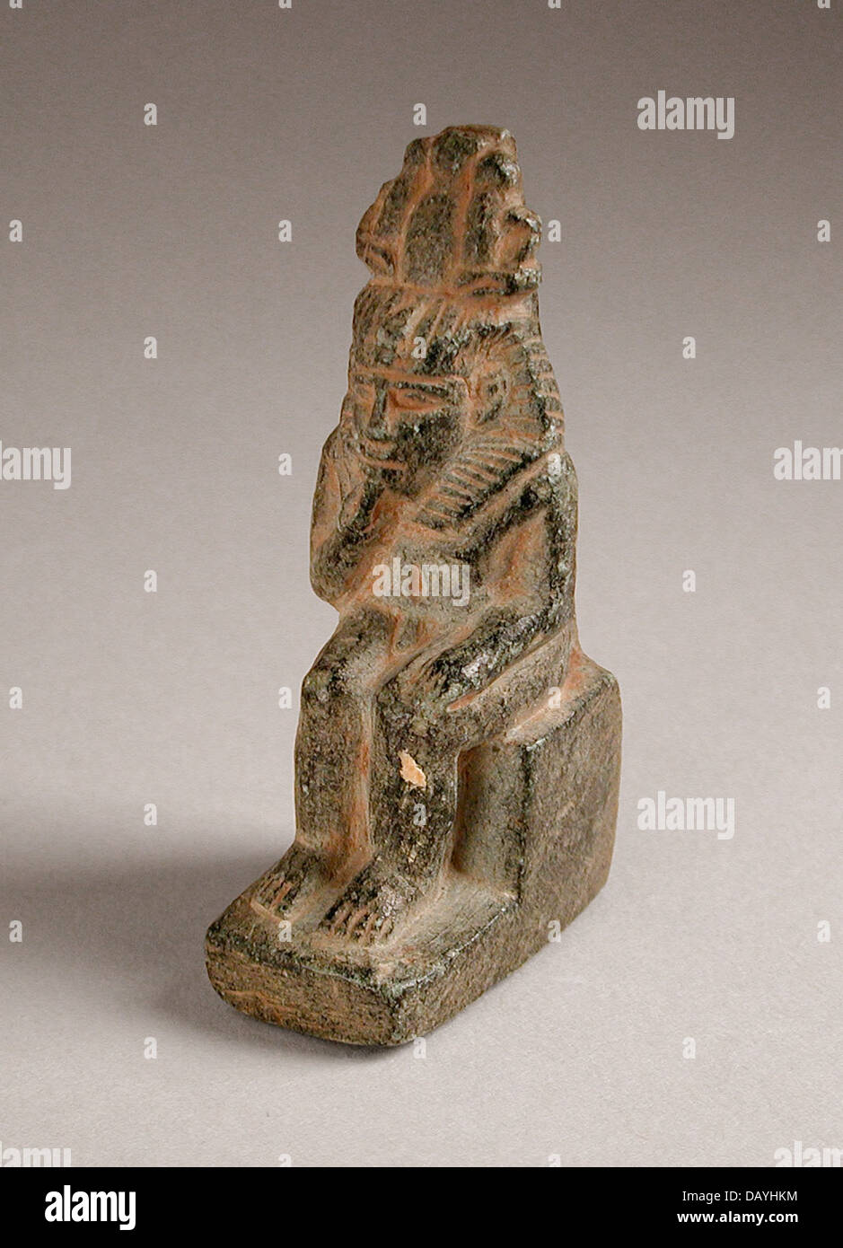 This bronze figure of Horus as a child, an important deity in ancient ...