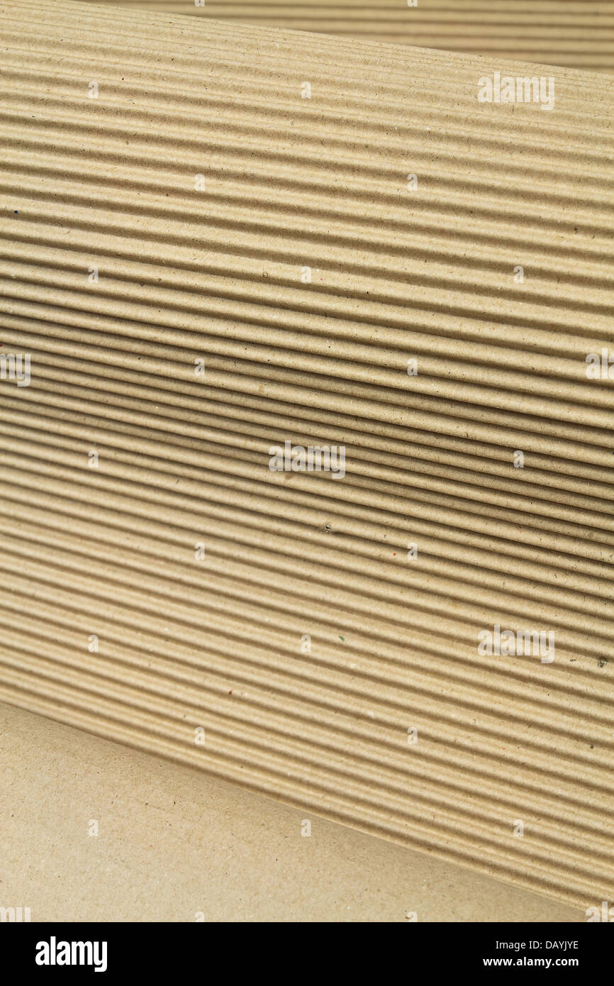 Folded sheet of paper packaging from cardboard with generic Stock Photo ...