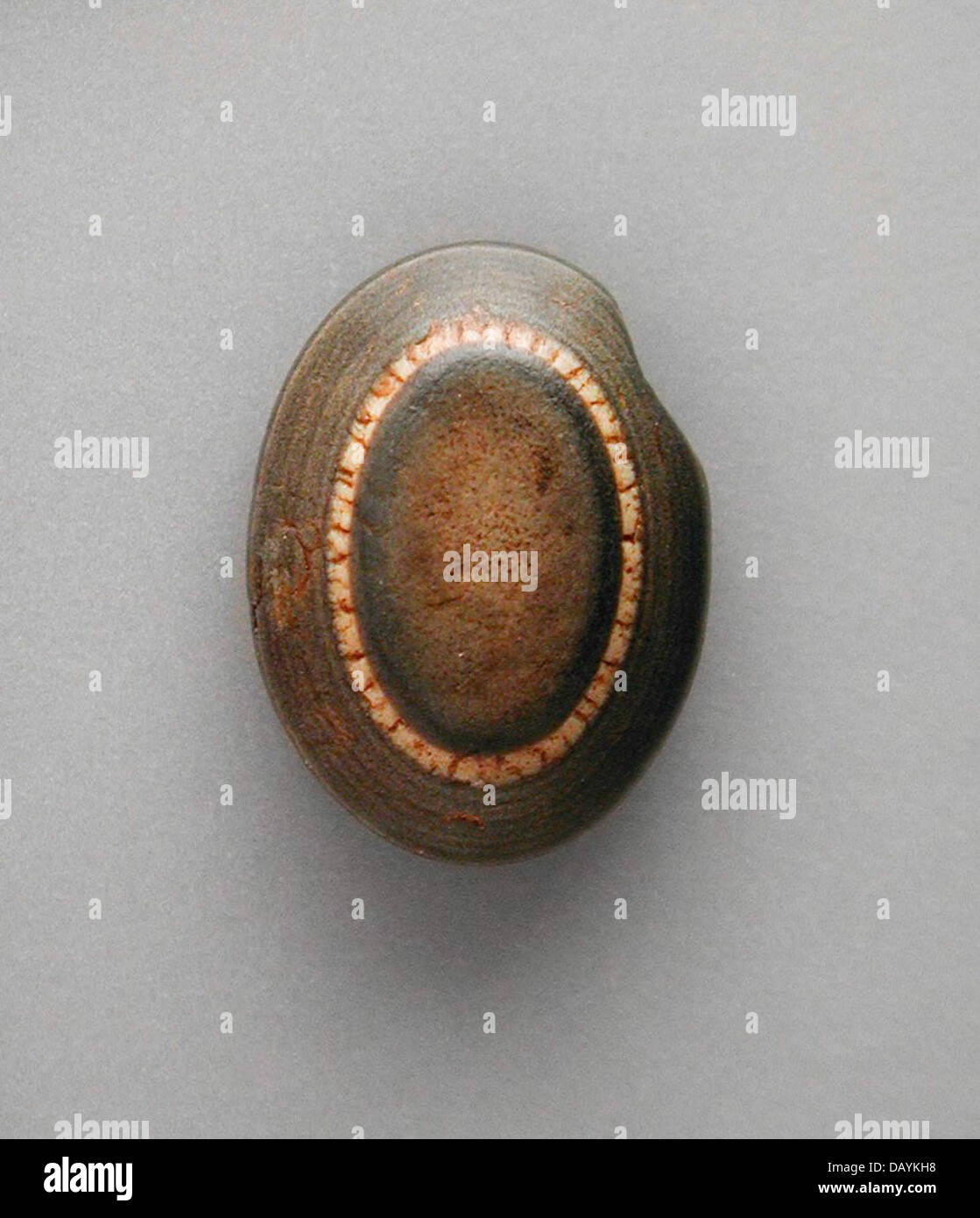 This intaglio is a detailed carving on stone, representing an ancient ...