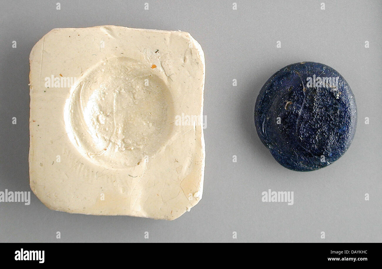 This intaglio features fine engraved detailing, a form of carved gem ...