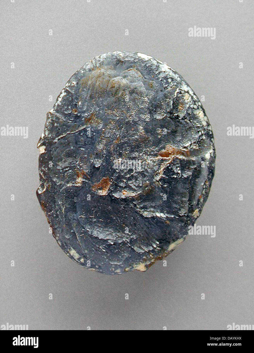 Intaglio piece, an ancient engraving technique used to carve detailed ...