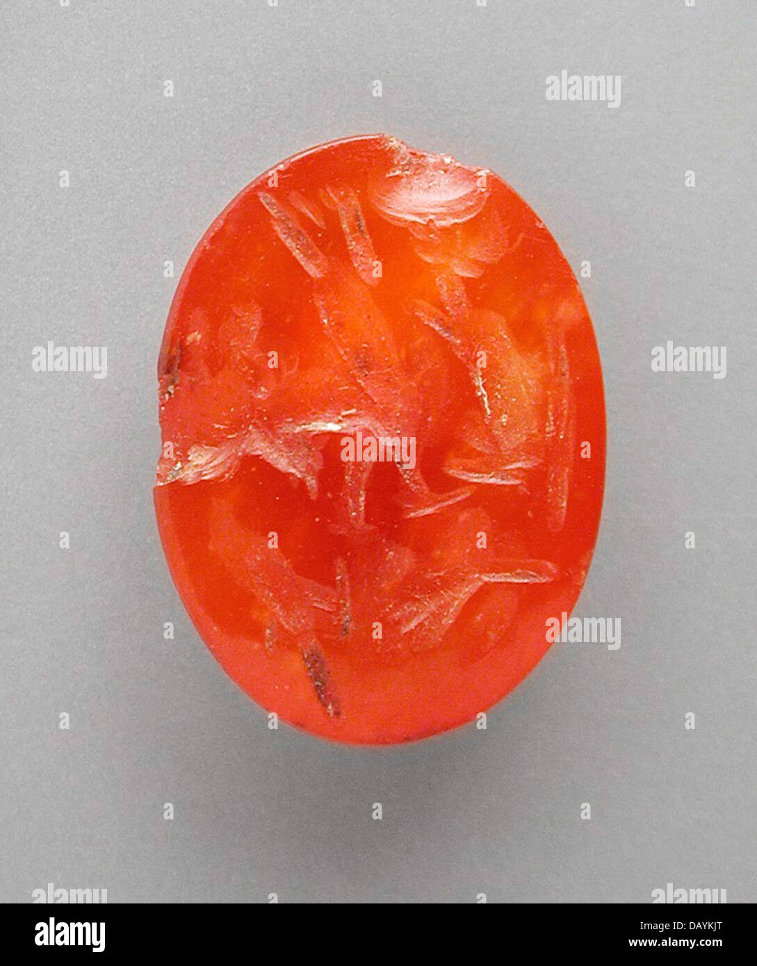 This intaglio depicts fine craftsmanship in engraving, showcasing ...