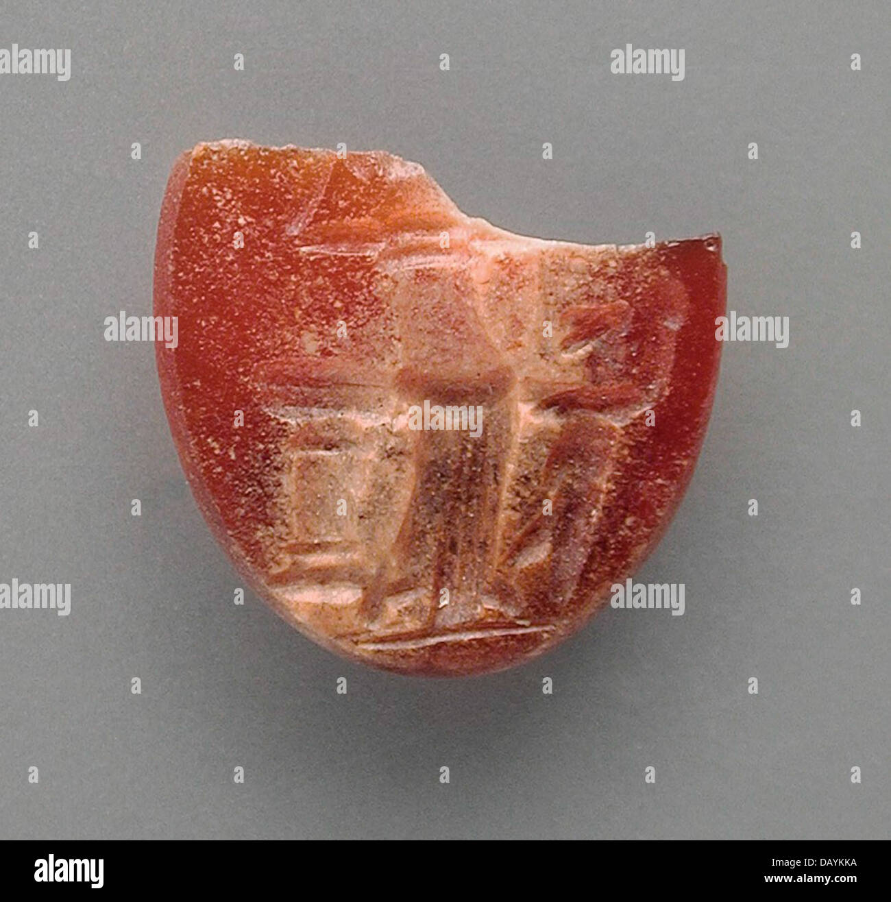 This intaglio, housed in the Los Angeles County Museum of Art, is an ...