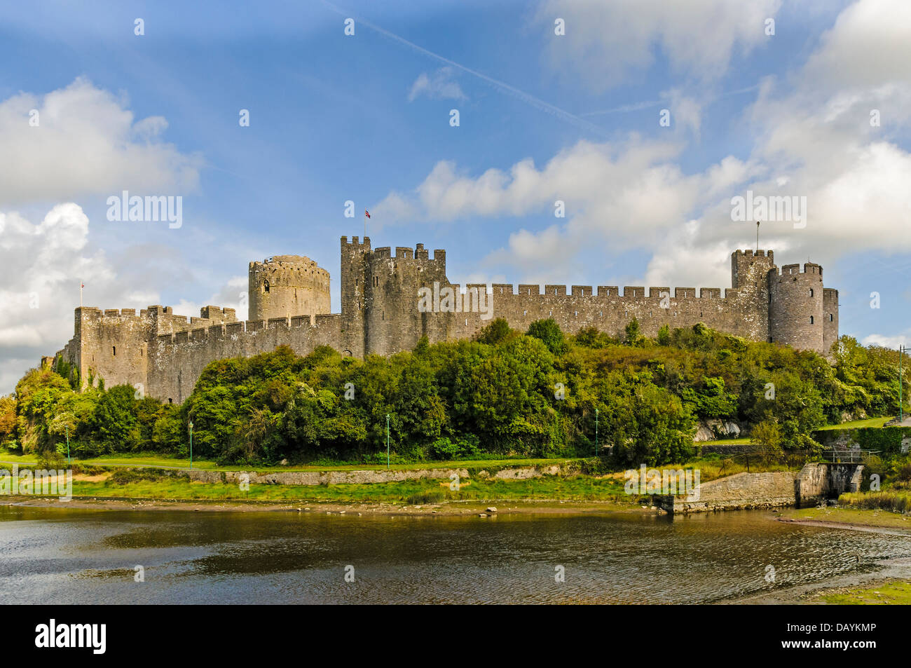 Norman style enclosure castle hi-res stock photography and images - Alamy