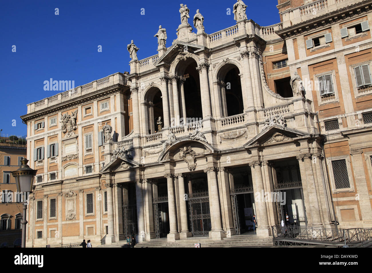Rome Santa Maria Maggiore Basilica Stock Photo - Alamy