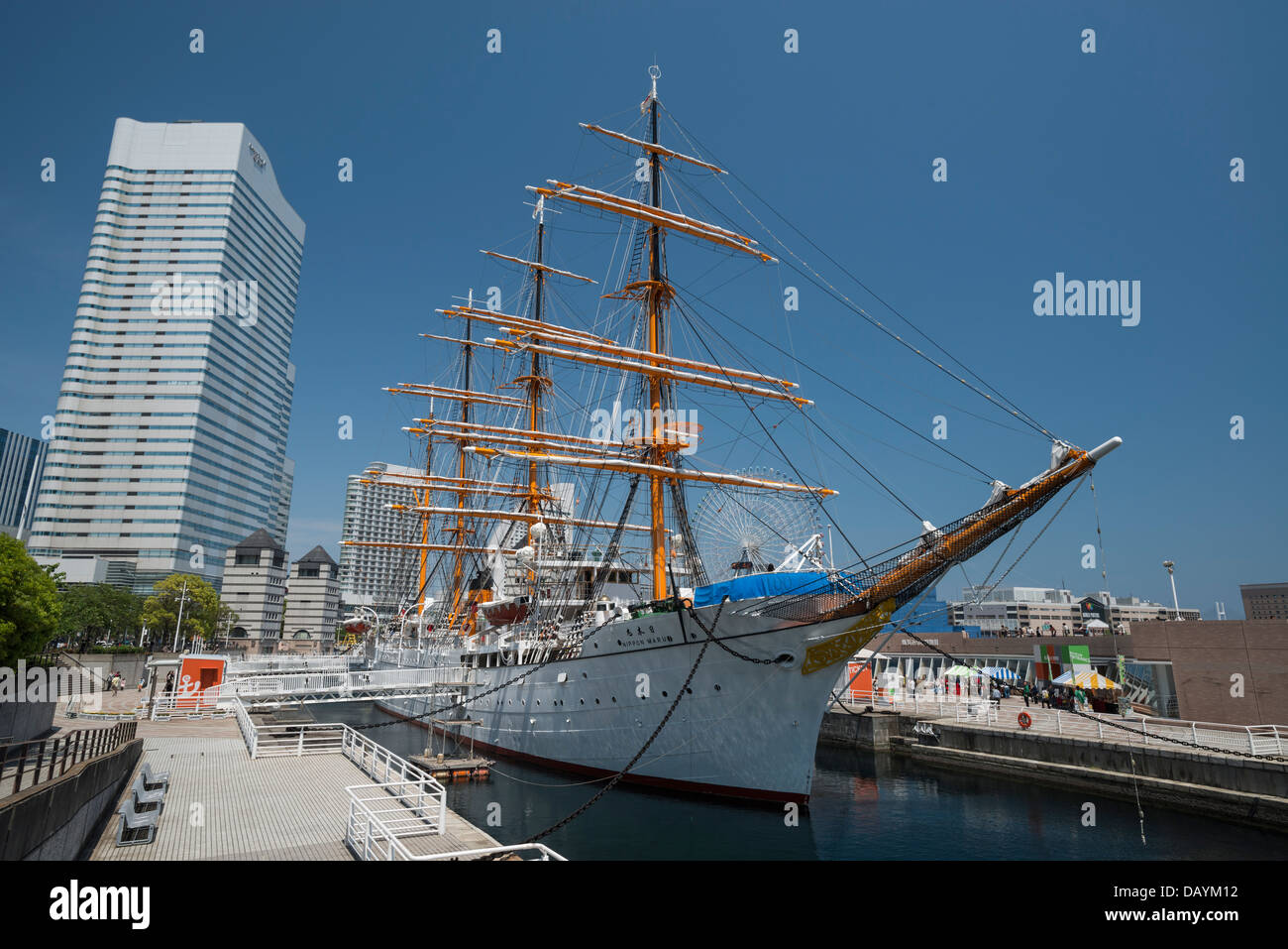The Nippon Maru Sail Training Ship and Port Museum, Yokohama, Japan ...
