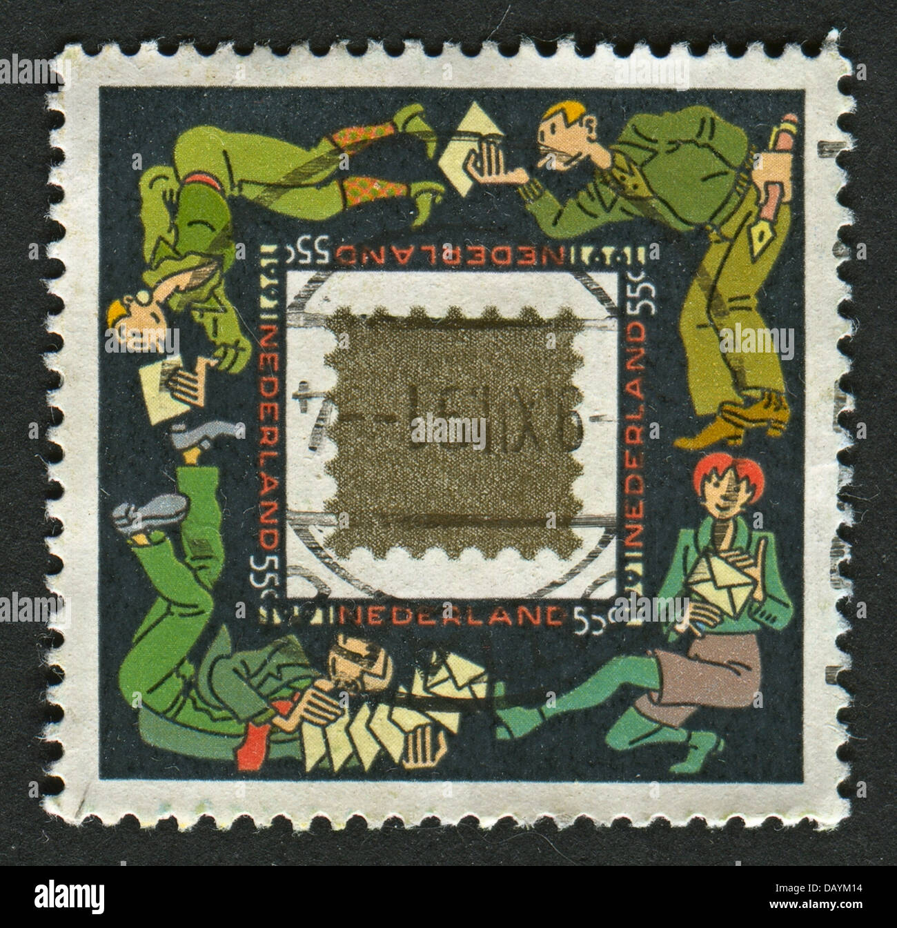 Old postage stamp Stock Photo - Alamy