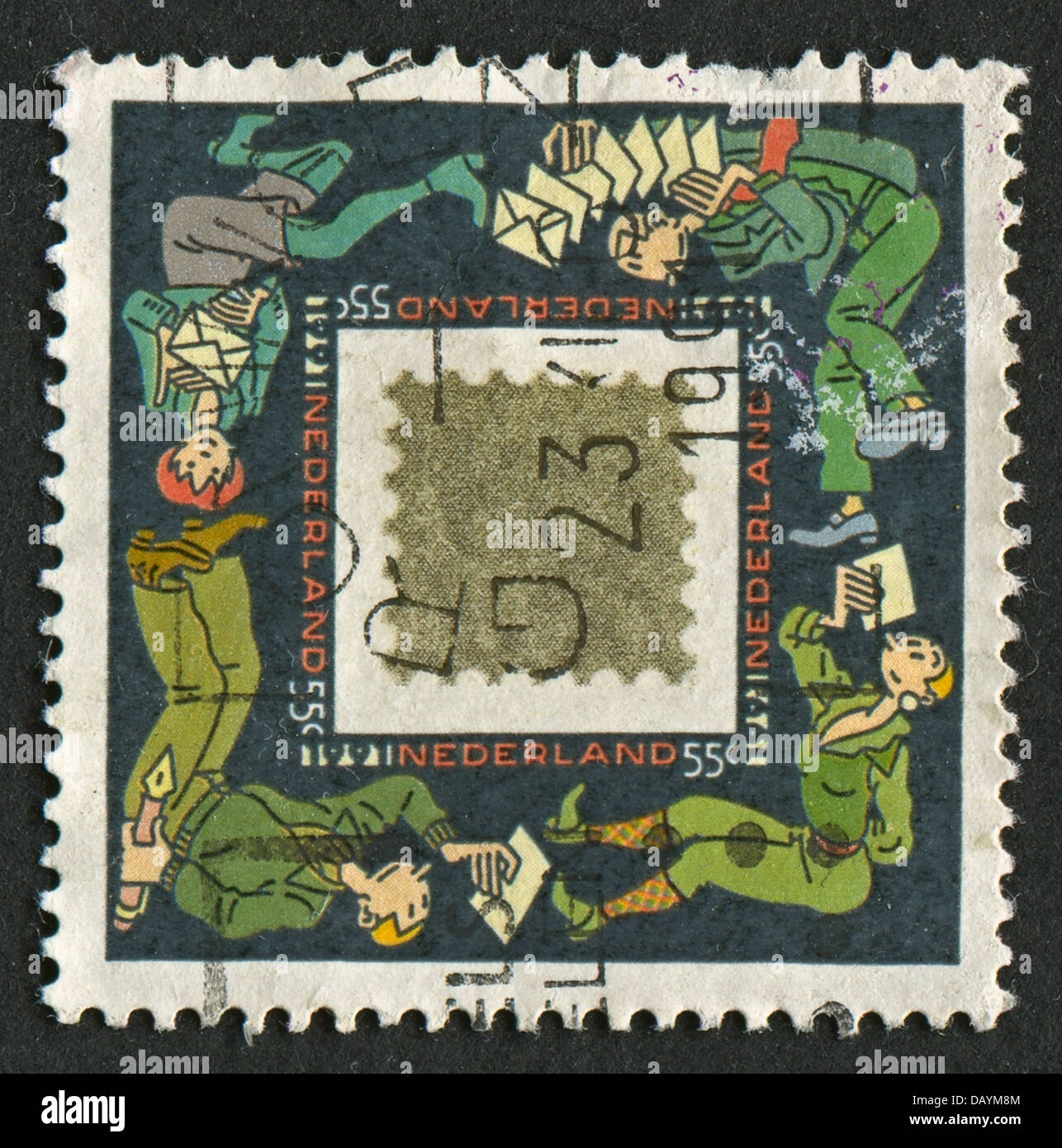 Old postage stamp Stock Photo - Alamy