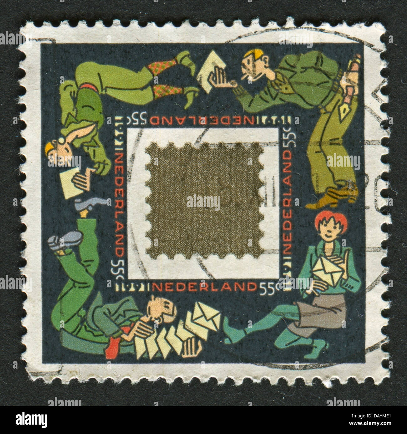 Old postage stamp Stock Photo - Alamy