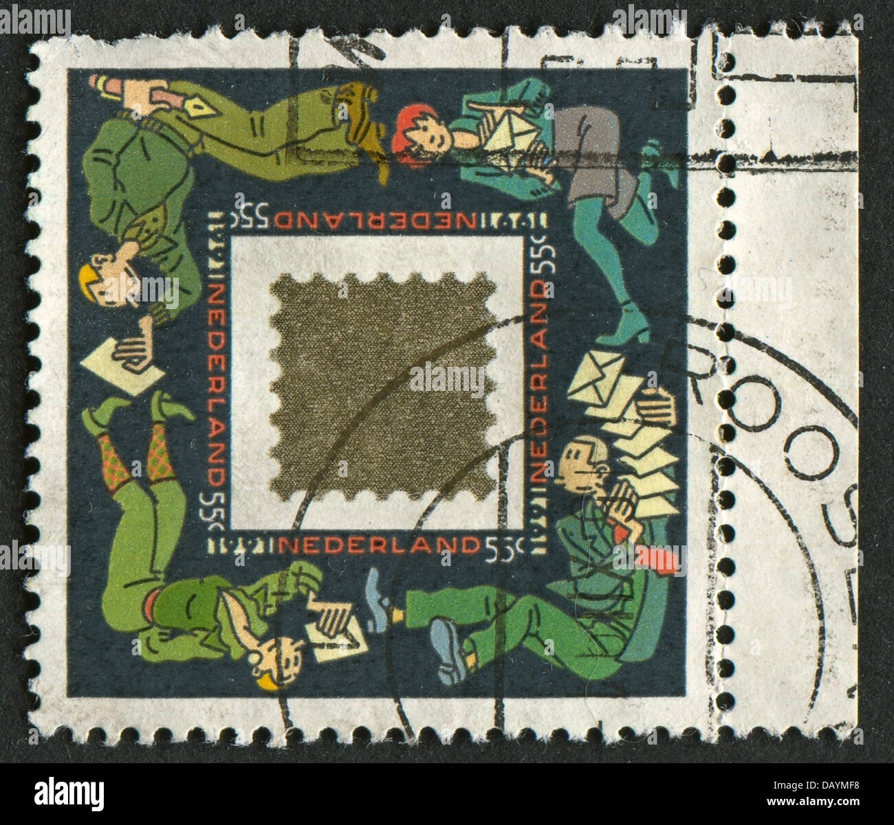 Old postage stamp Stock Photo - Alamy