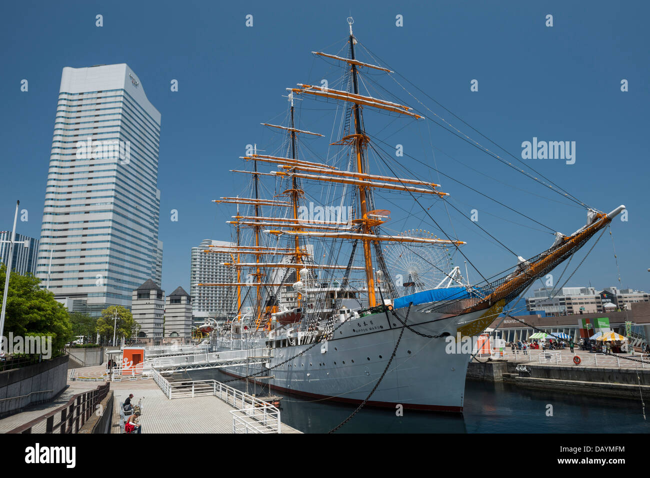 The Nippon Maru Sail Training Ship and Port Museum, Yokohama, Japan ...