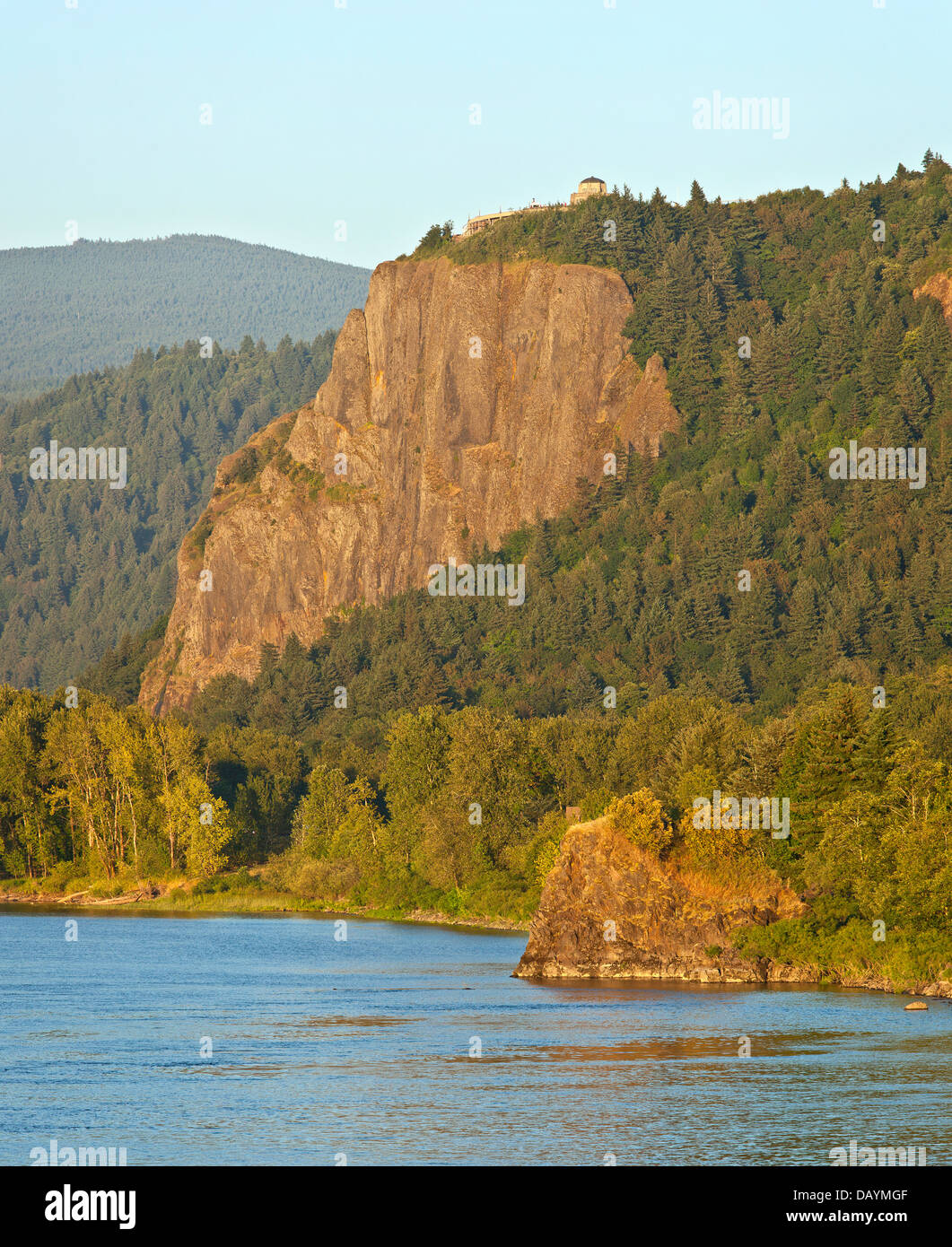 Vista House at Crown point Columbia river Gorge Oregon Stock Photo - Alamy