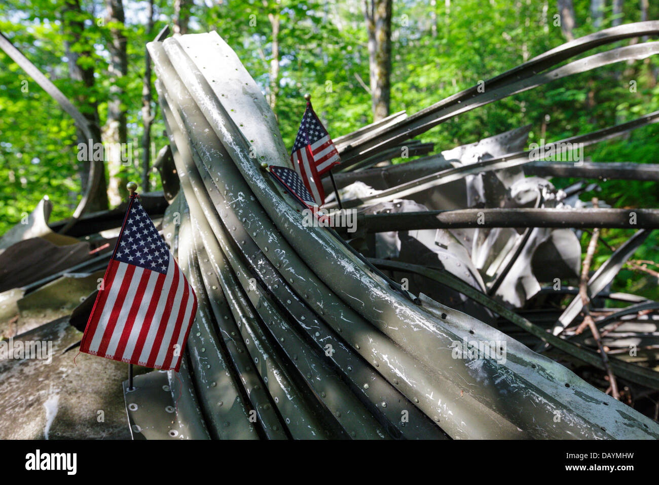 Crash site of B-18 Bomber on Mount Waternomee in Woodstock, New ...