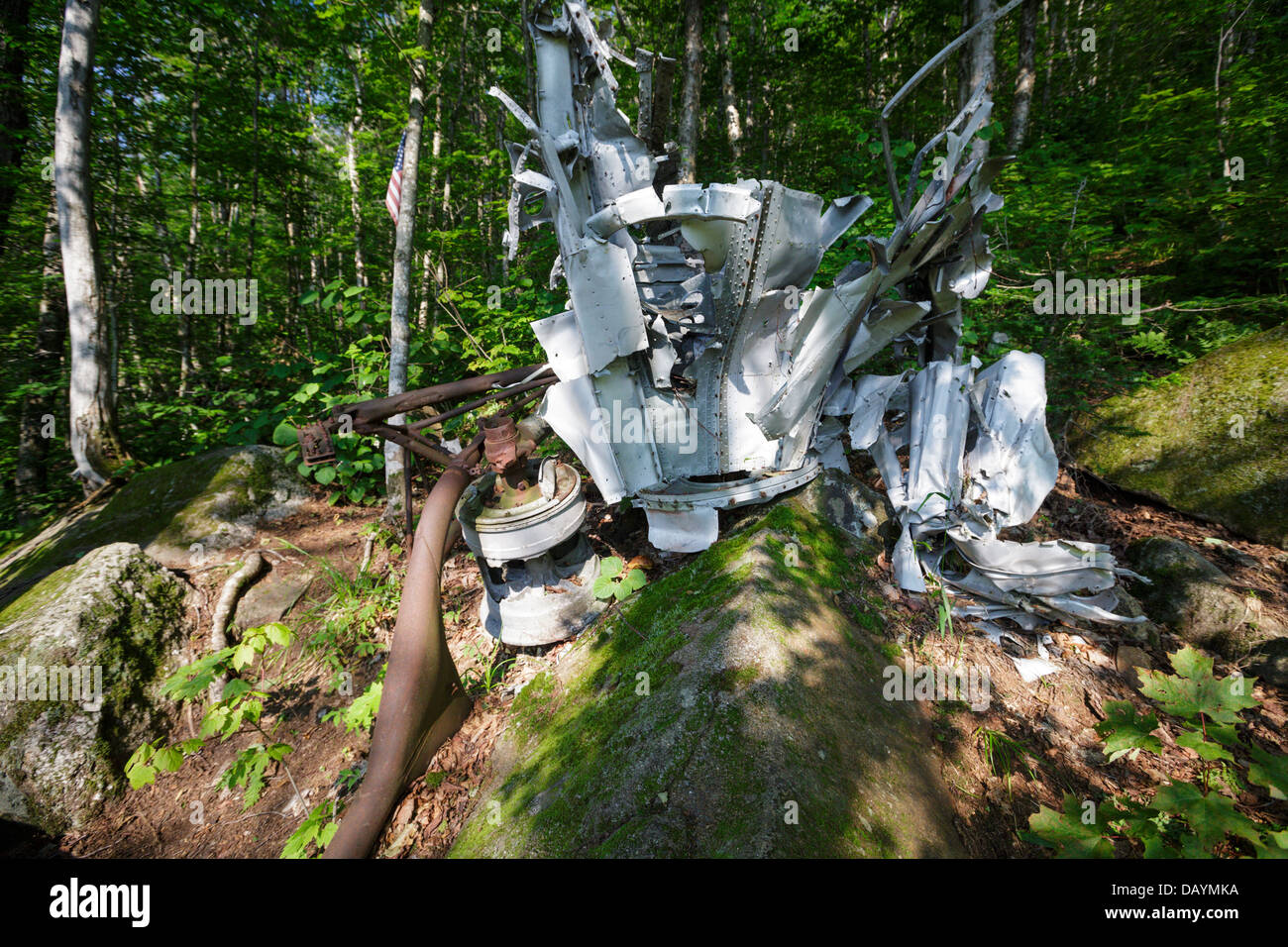 Crash site of B-18 Bomber on Mount Waternomee in Woodstock, New ...