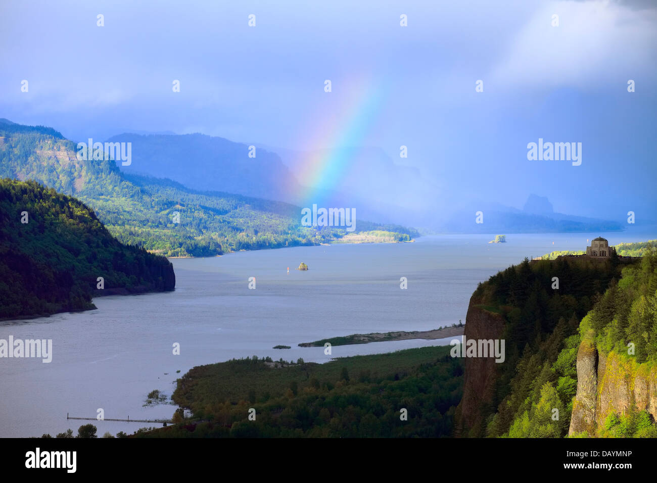 Rainbow after rainfall hi-res stock photography and images - Alamy
