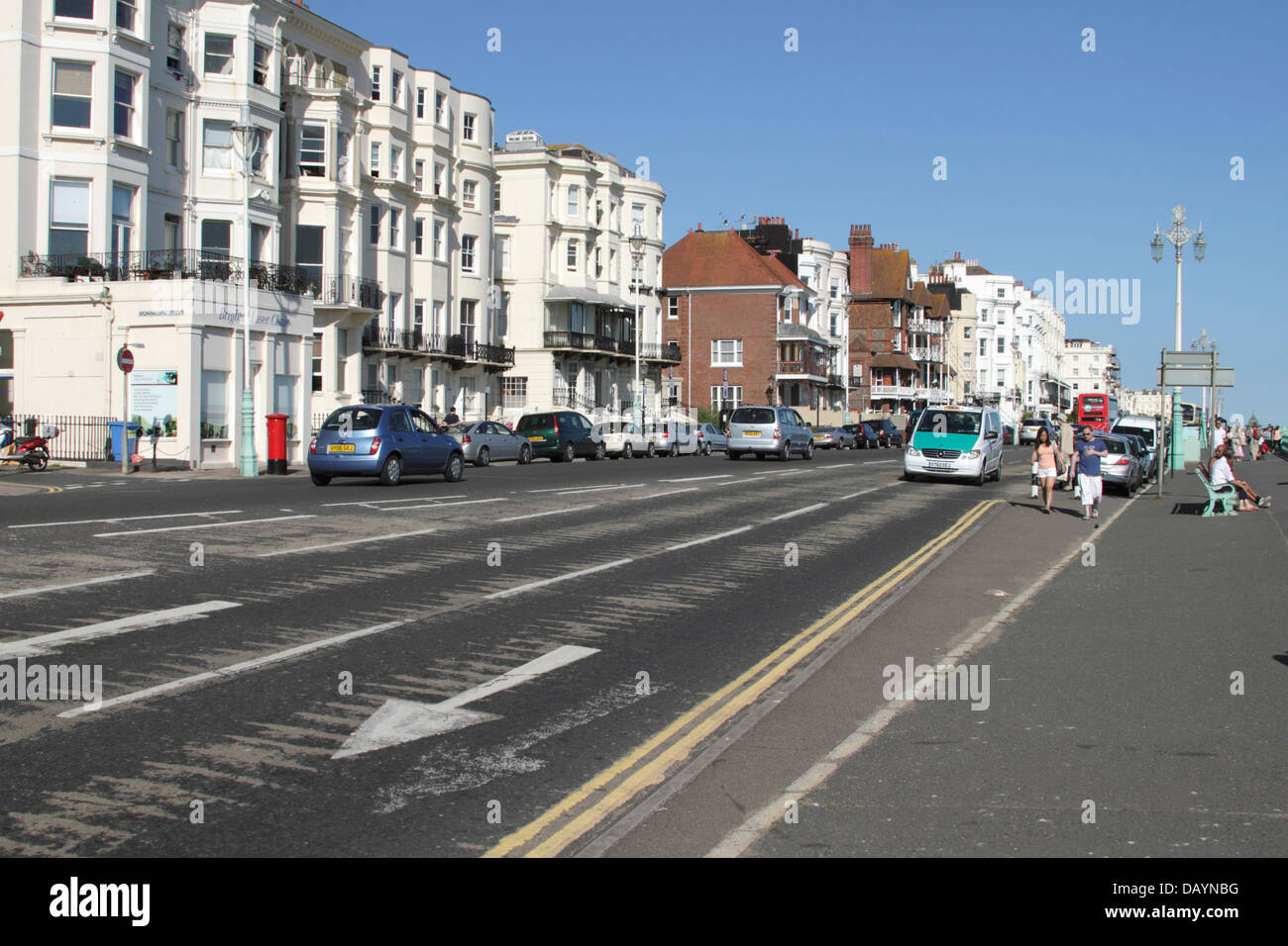 Marine Parade street along Brighton seafront Stock Photo - Alamy