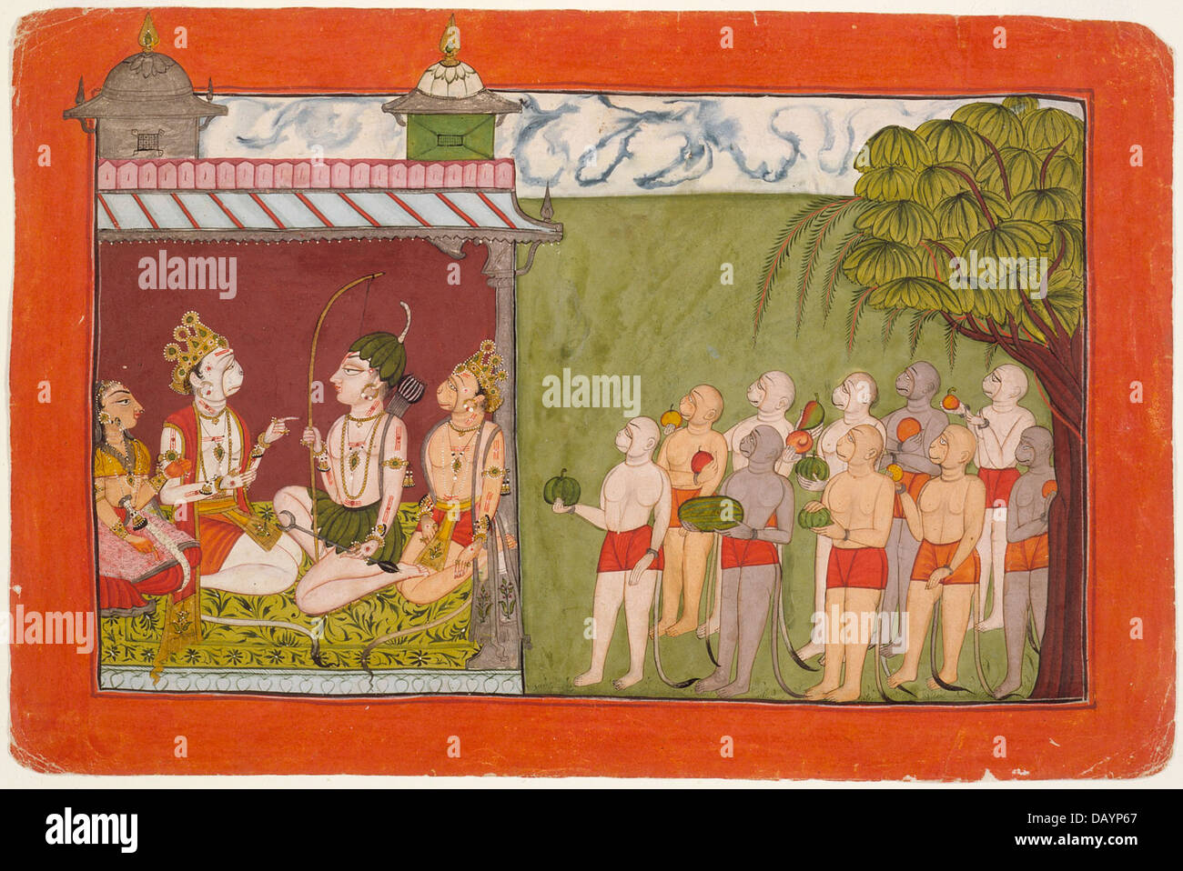 Sugriva hi-res stock photography and images - Alamy