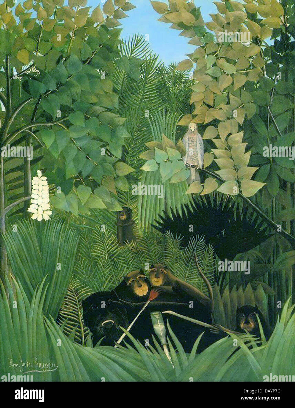 Henri Rousseau - Le Douanier Rousseau Joyeux farceurs - The merry ...
