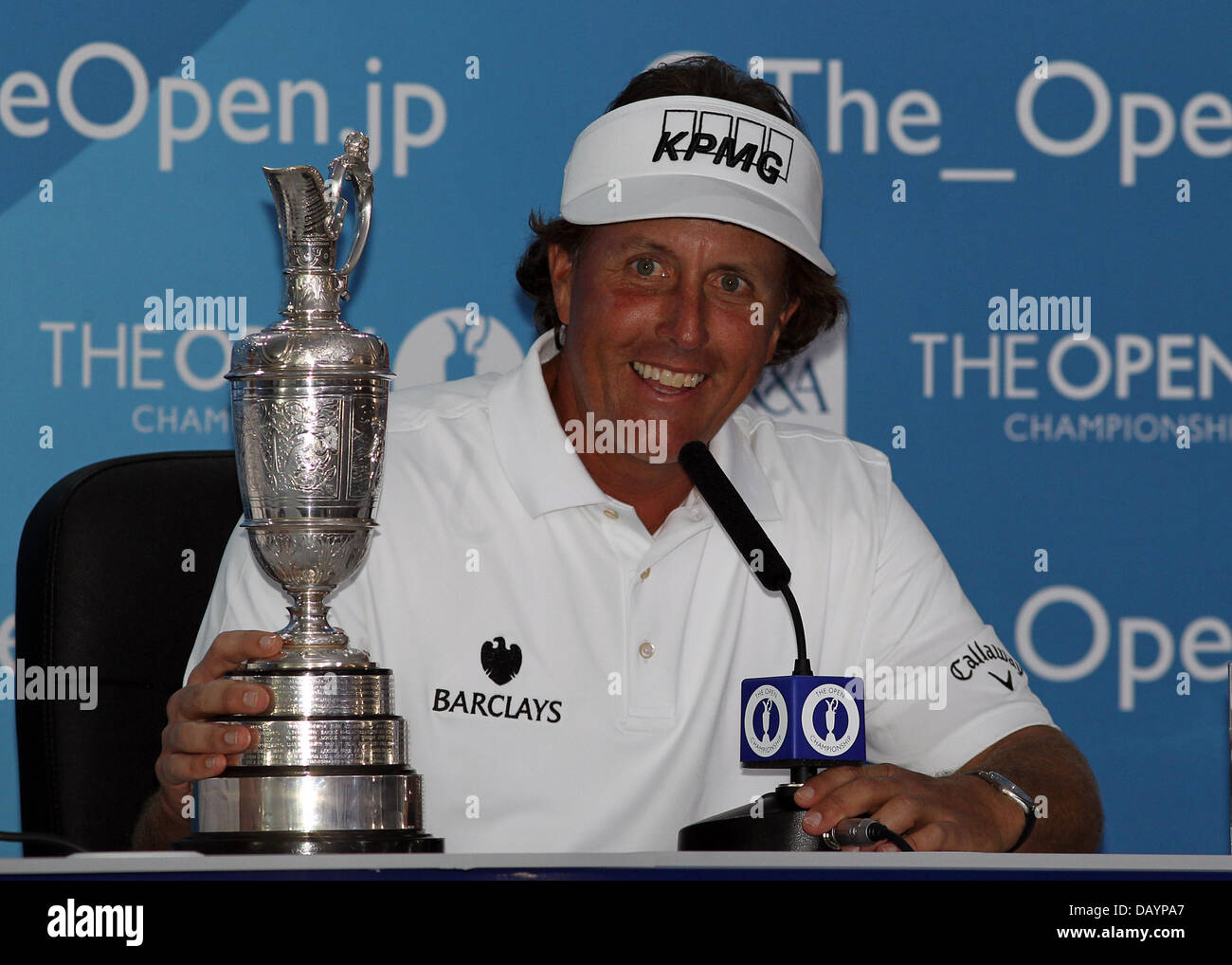 Muirfield, East Lothian, Scotland. 21st July, 2013. 2013 Open champion ...
