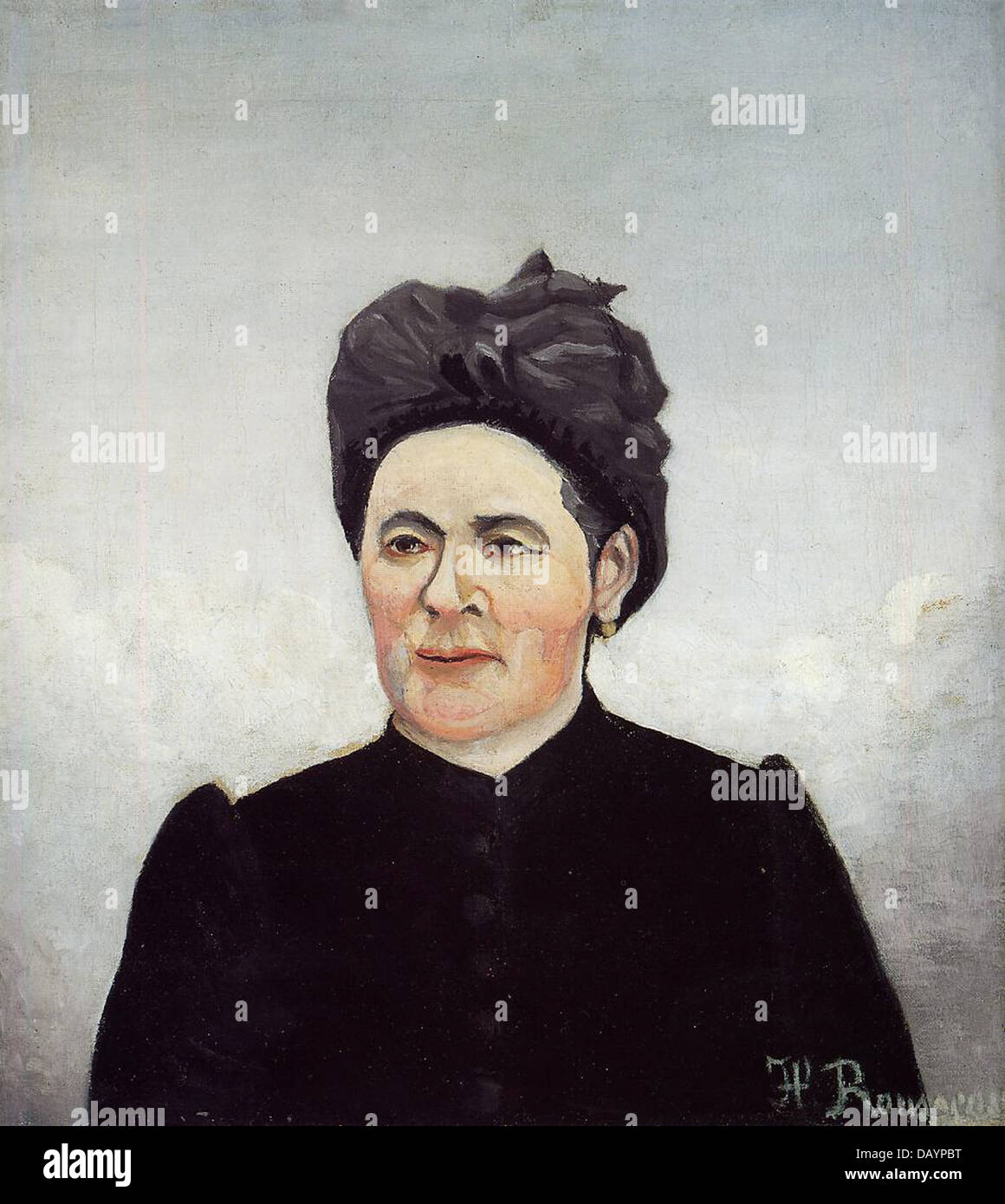 Henri Rousseau - Le Douanier Rousseau Portrait of a woman 1905 Stock ...