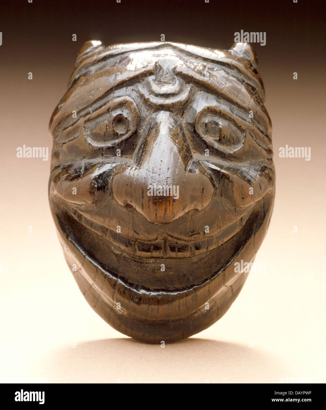 The Laughing Demon Mask, located at LACMA, is an example of traditional ...