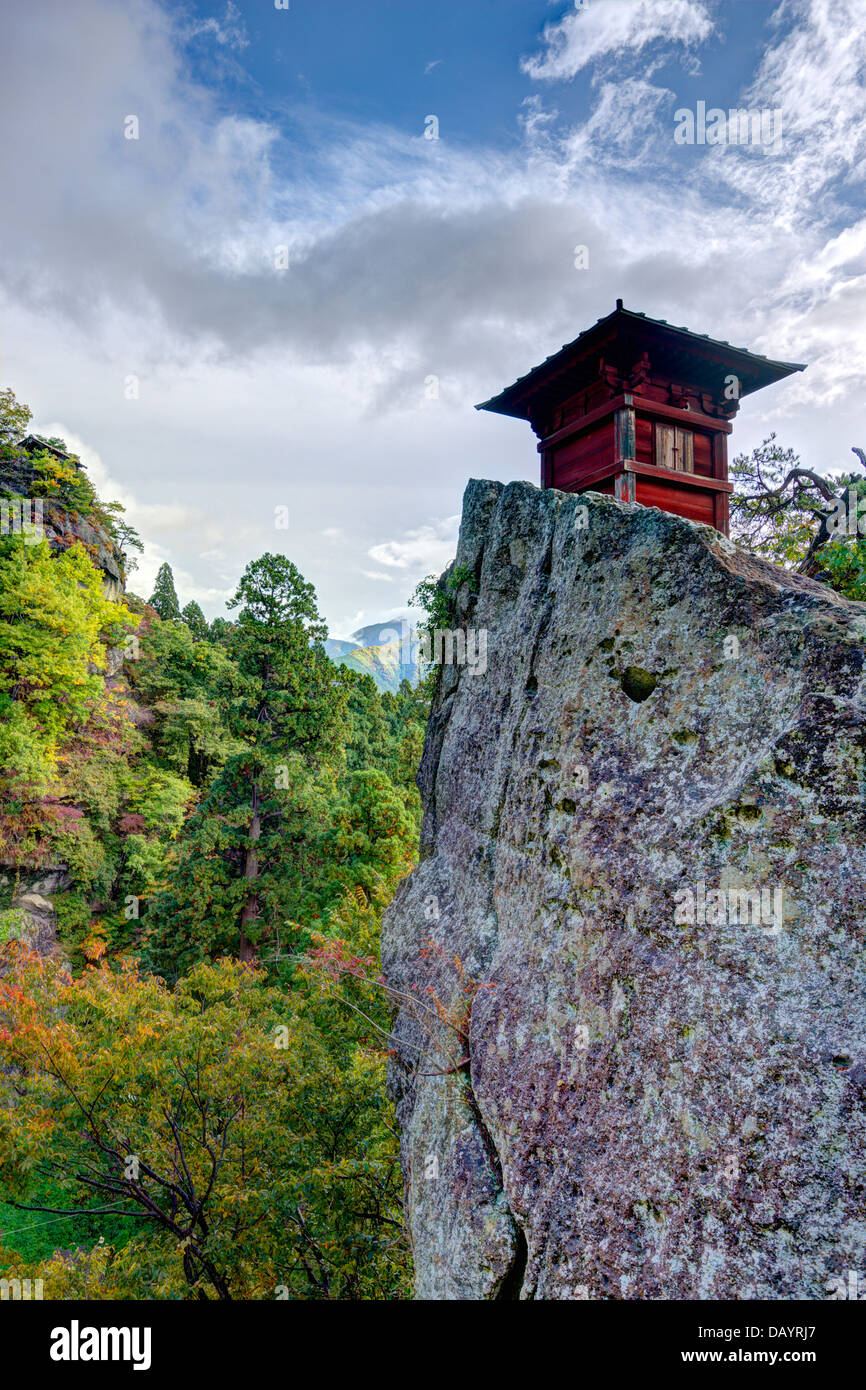 Yamadera Mountain Temple in Yamadera, Yamagata, Japan Stock Photo - Alamy