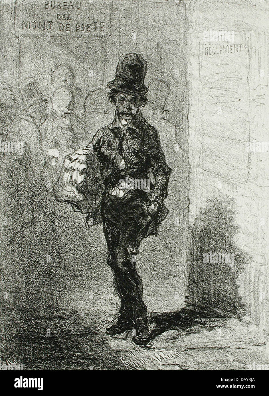 This painting, 'Les Faillites de Cupidon,' depicts a mythological scene ...