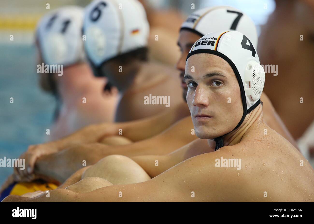 Julian Real of Germany pictured during a trainings session of Men's ...