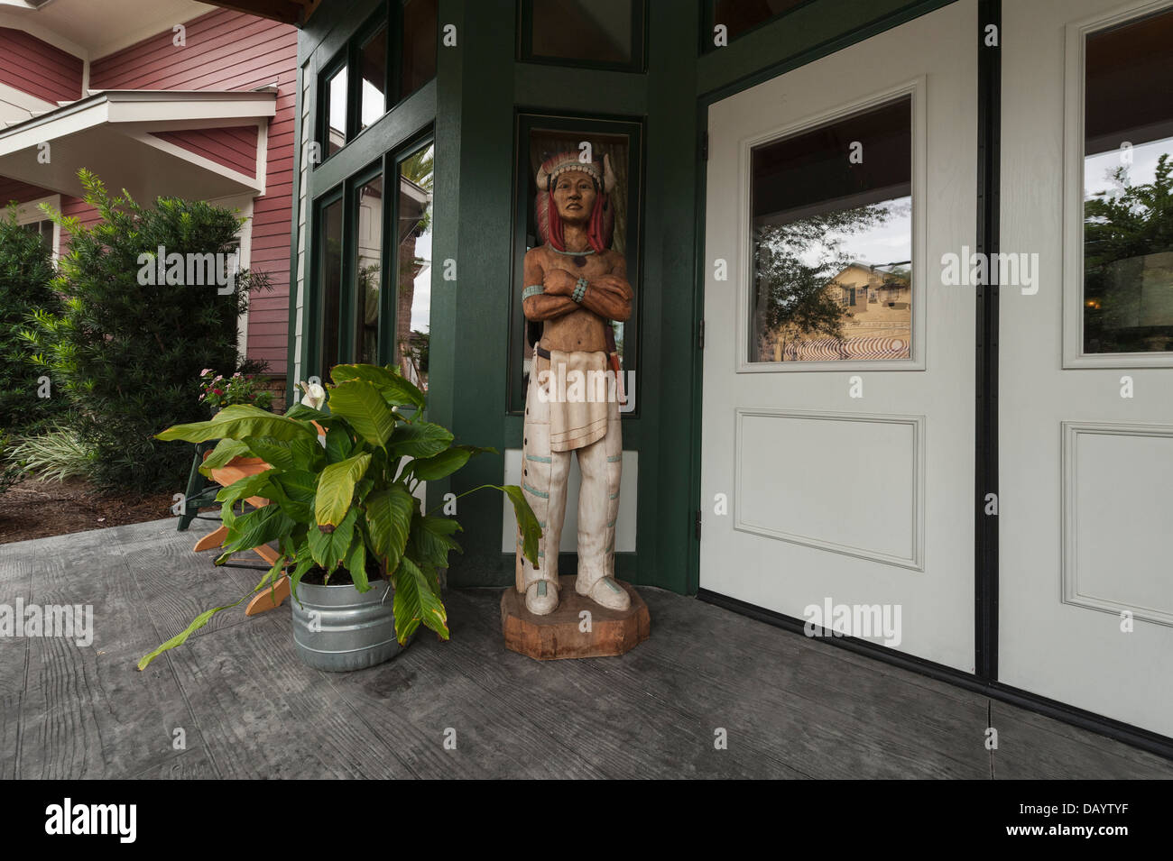 A storefront in Brownwood at the Villages, Florida USA a 55 and above ...
