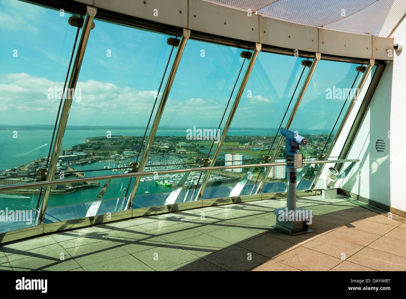 Aerial spinnaker tower hi-res stock photography and images - Alamy
