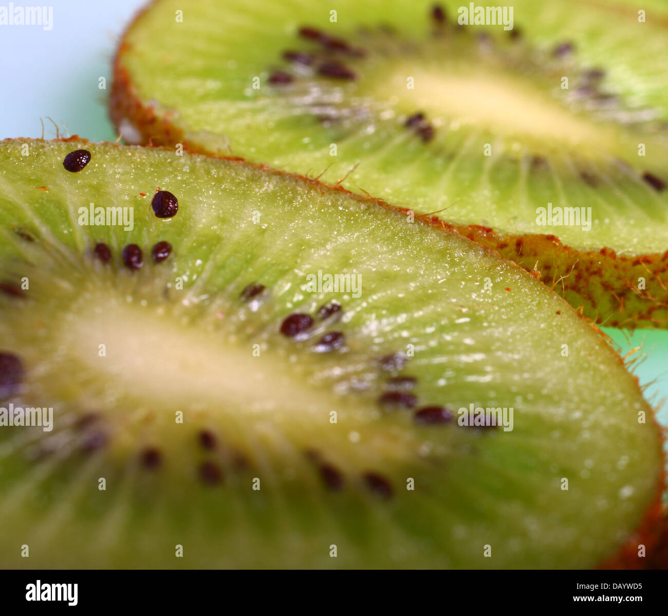 Slices of Kiwi Fruit Stock Photo - Alamy