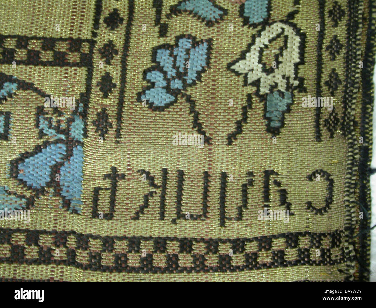 This man’s sash is a textile object from the LACMA collection ...