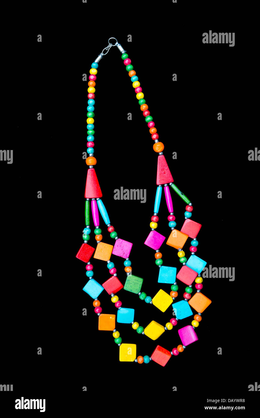 Masai Bead Jewelry from Kenya Stock Photo - Alamy