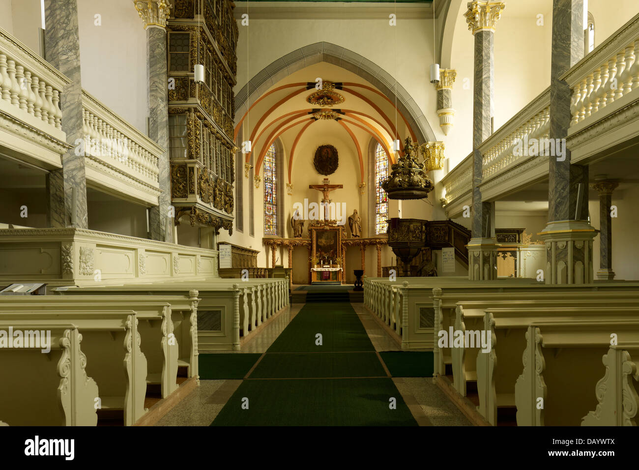 Trinity church sondershausen thuringia germany hi-res stock photography ...